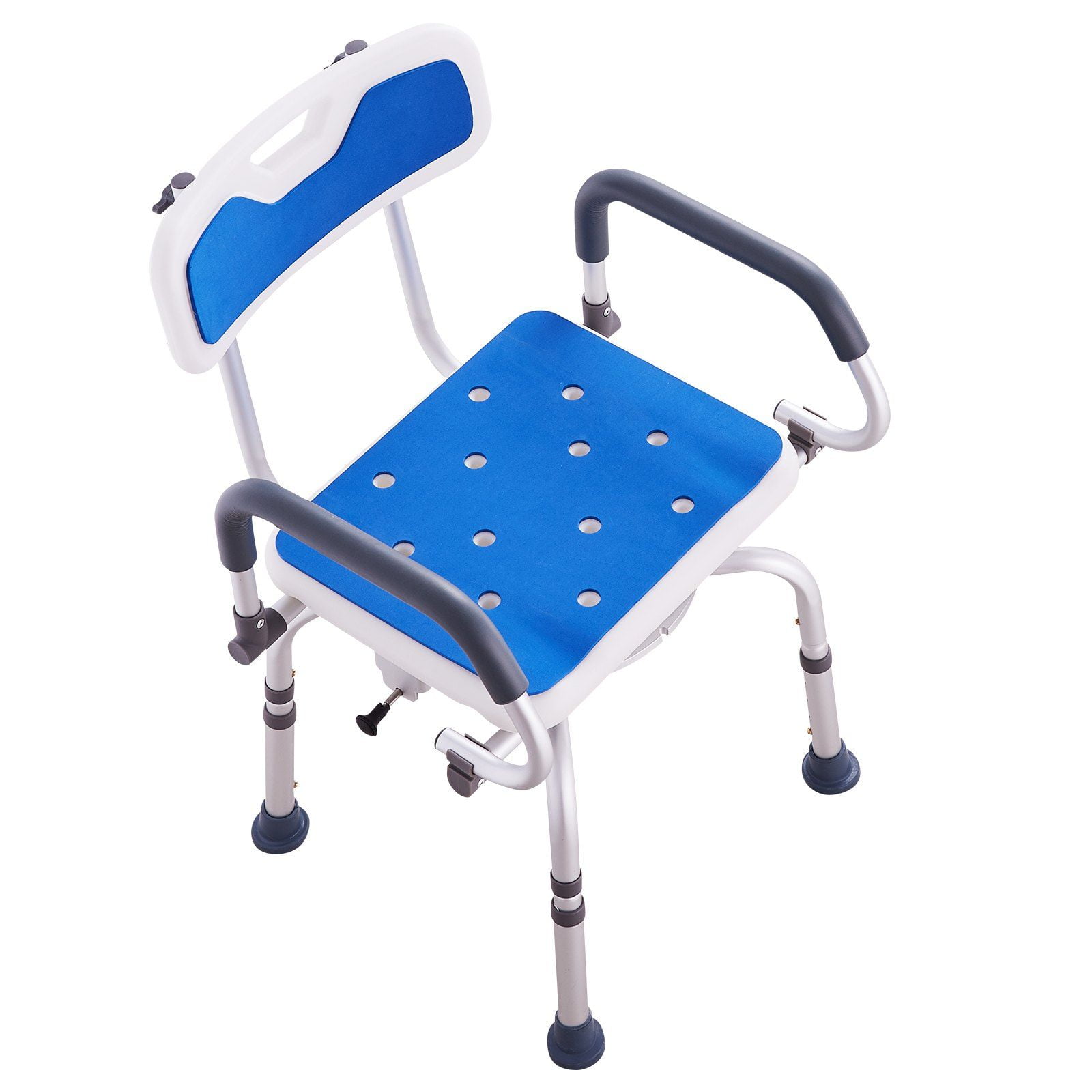 Shower Chair 360° Swivel Bathtub Shower Seat with Pivoting Arms 400lb ...