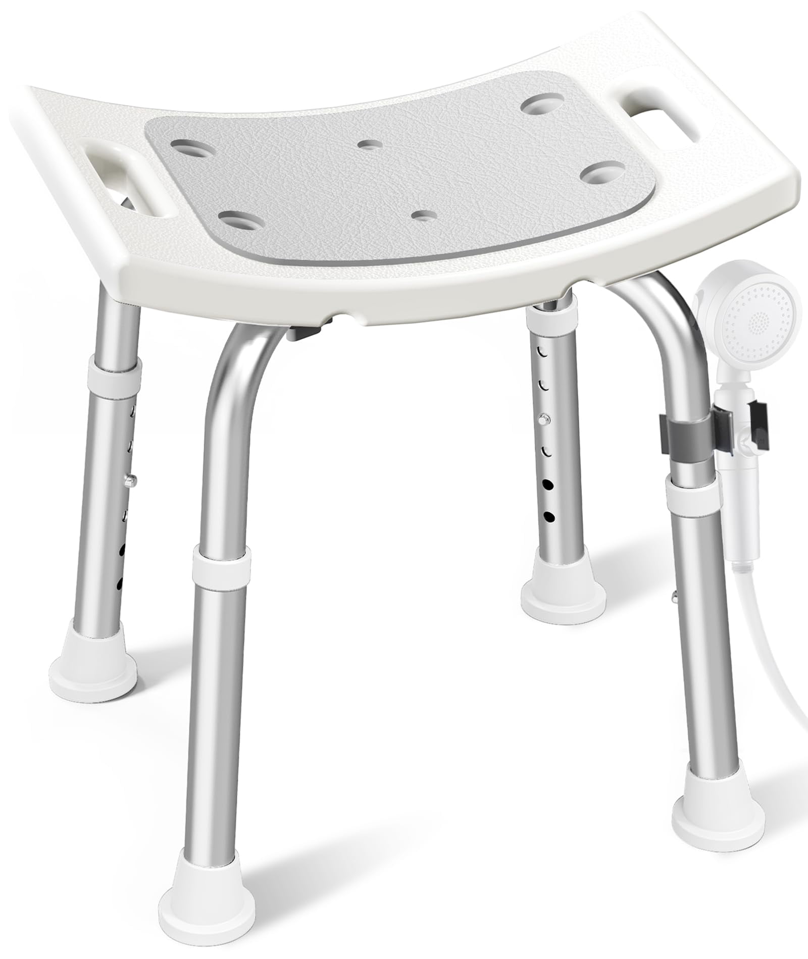 Shower Chair for Inside Shower, FSA/HSA Eligible 400 lbs Adjustable ...