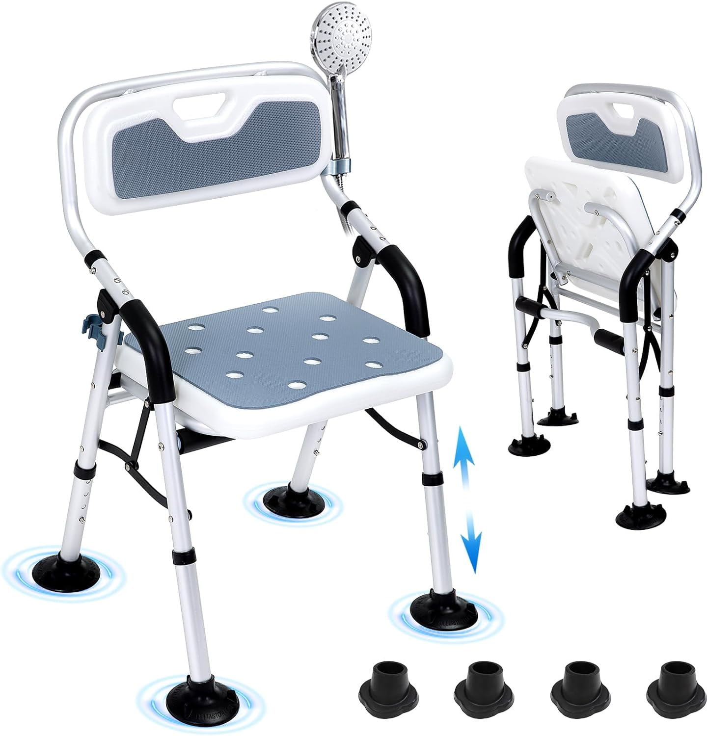 Shower Chair for Inside Shower,Foldable Shower Chair for Elderly and ...