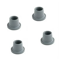 SupreGear Shower Chair Leg Caps 1-1/8 inch replacement feet for bath ...