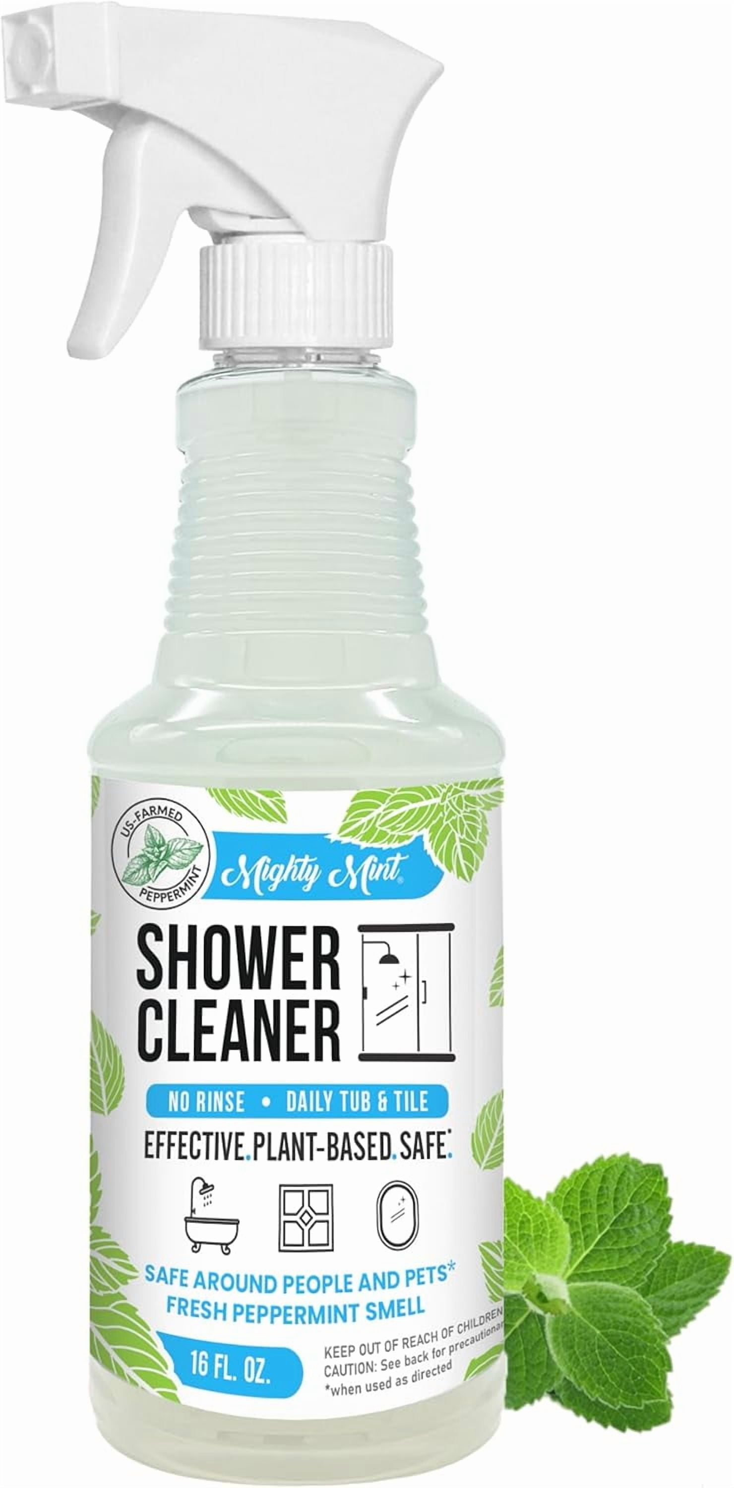 Shower Cleaner, No-Rinse, No-Scrub, Daily Spray for Glass, Tile, Grout ...
