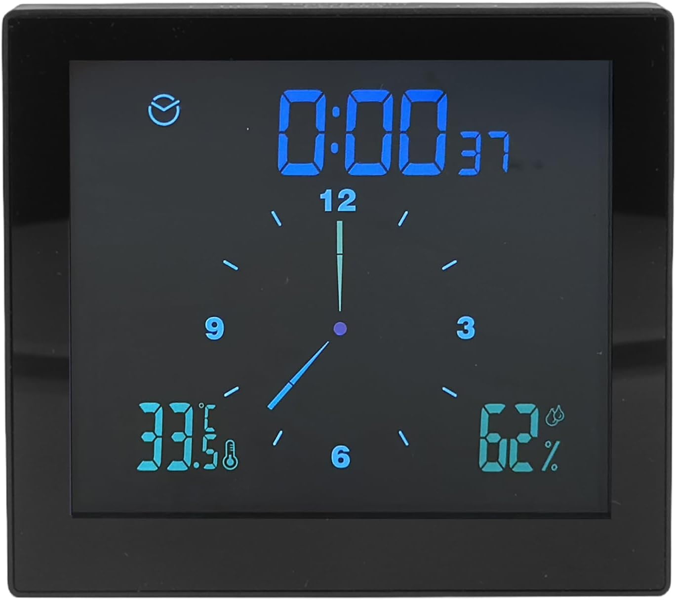Shower Clock Waterproof Digital Bathroom Clock With Alarm Indoor