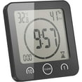 Shower Clock Waterproof Wall Clock Bathroom Clock Sunsbell Shower Cock