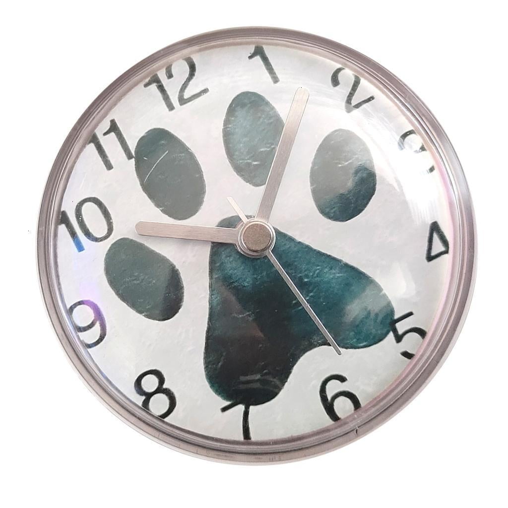 Shower Clock with Suction Cups,Water Resistant Clock for Toilet,Kitchen ...