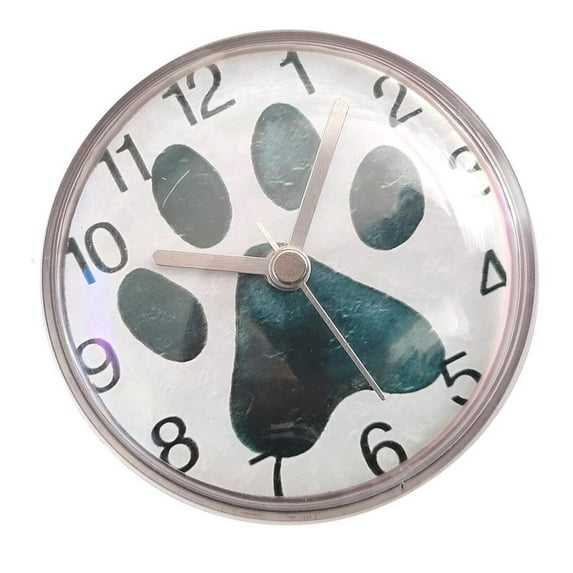 Shower Clock with Suction Cups,Water Resistant Clock for Toilet,Kitchen ...