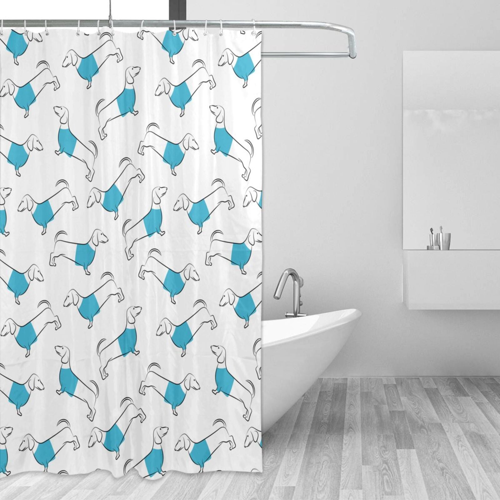 Shower Curtain 72 x 72 inch - Dachshund Dog Puppy No.1024 Waterproof ...