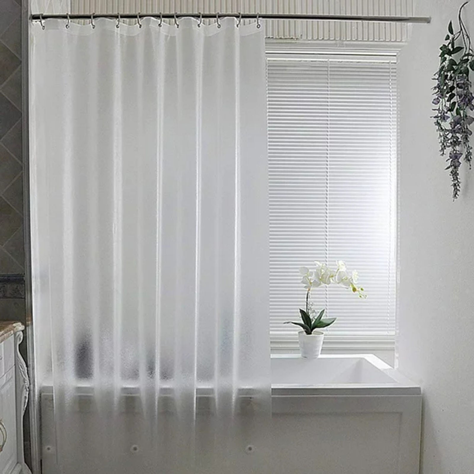 Shower Curtain Liner, Clear Shower Curtain Liner, Plastic Shower Liner ...