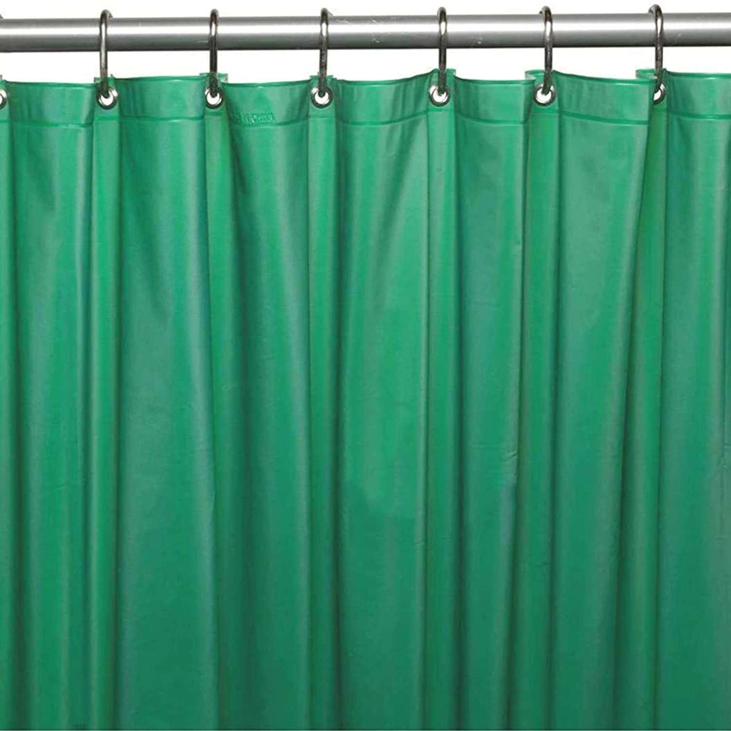 Shower Curtain Liners, 70 x 72 Inches with 12 Metal Grommet Holes ...