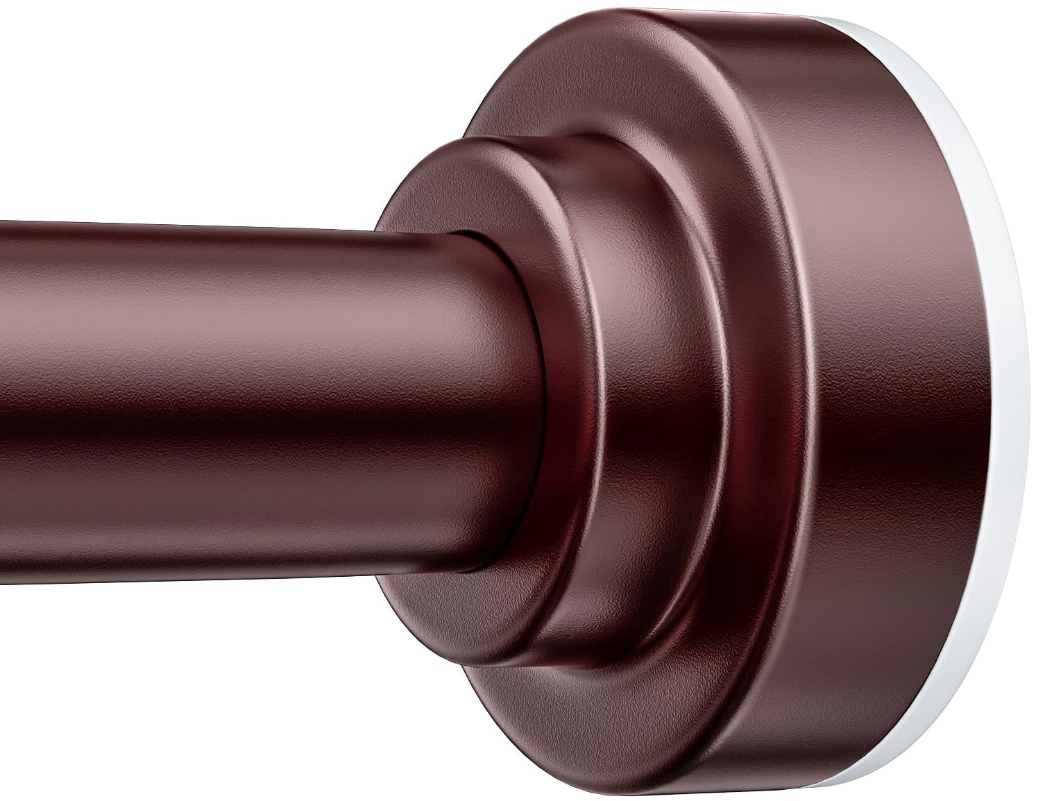 Shower Curtain Rod 32-43 Inch Adjustable Spring Tension Never Rust Anti ...
