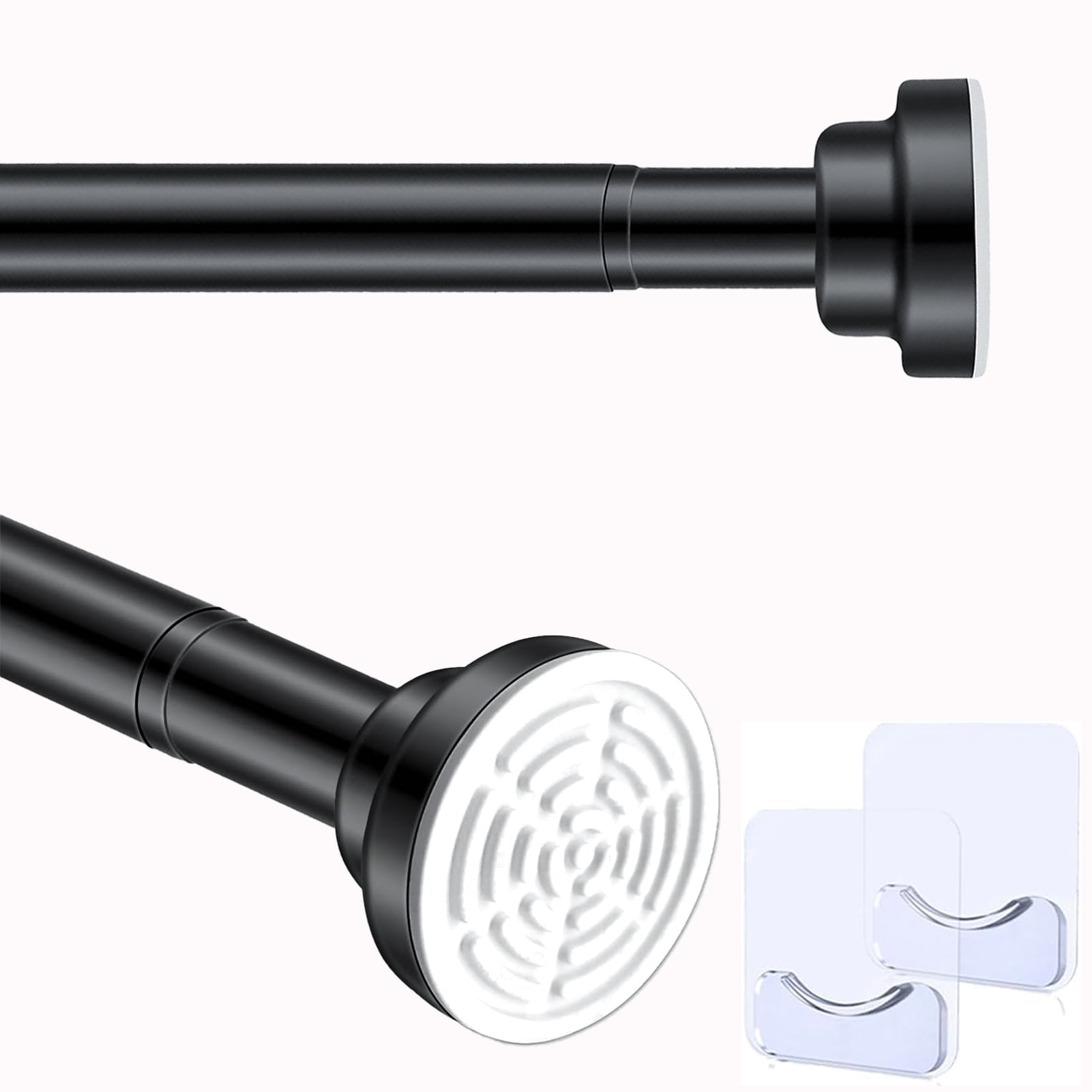 "Prebene Shower Curtain Rod, 32-84"" Adjustable Tension, Stainless ...