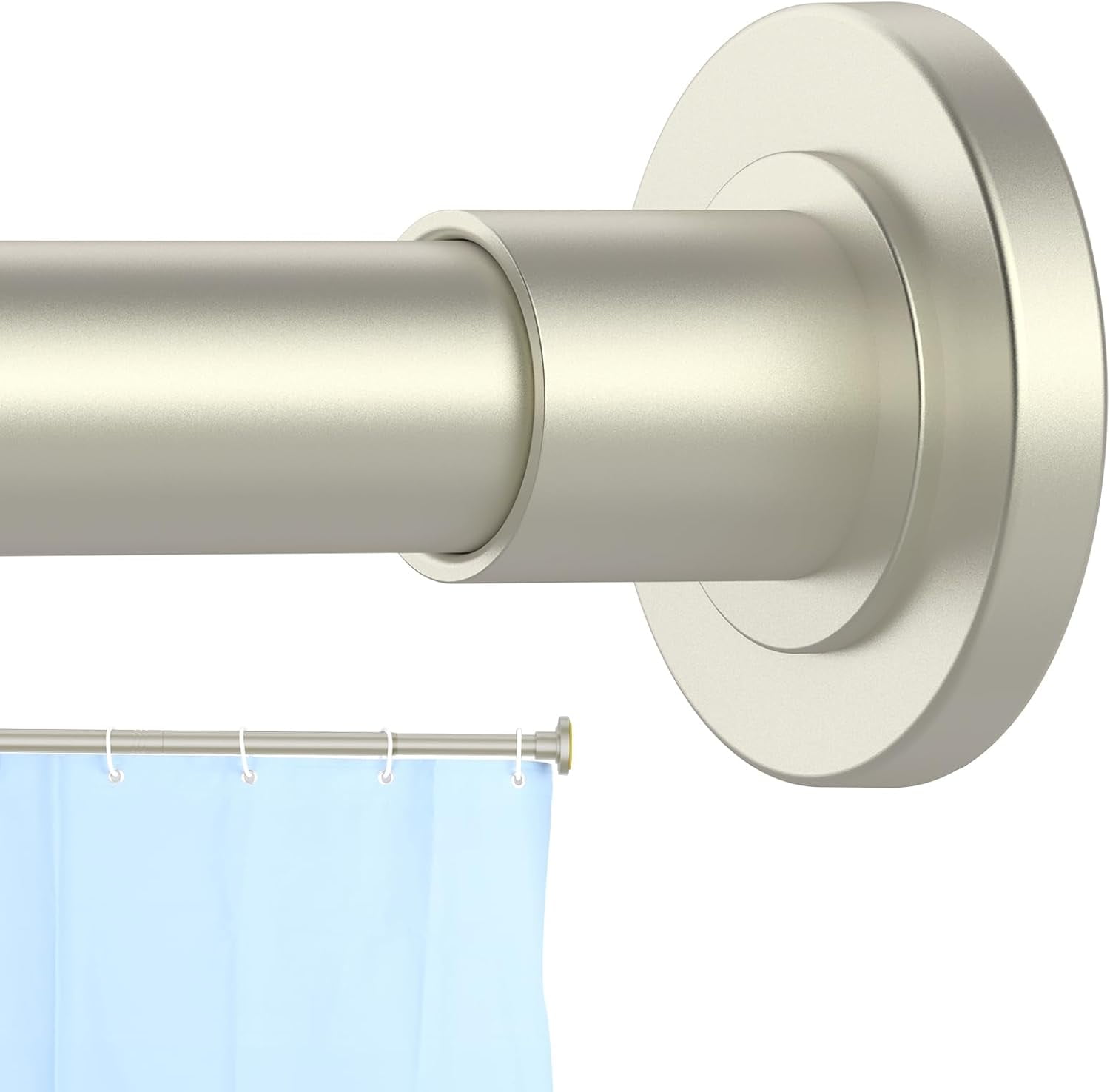 Shower Curtain ,Diameter Adjustable Spring Tension Stainless Steel ...