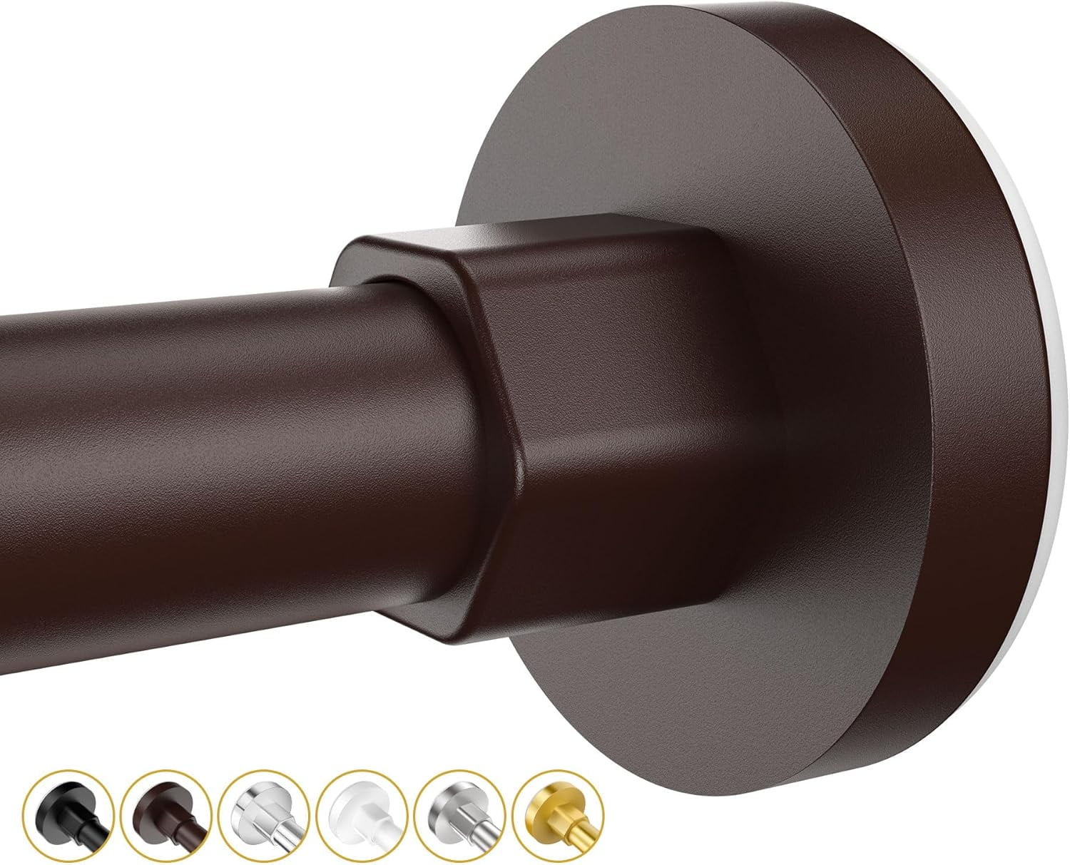 Shower Curtain Rods 32 to 47 Inch, Shower Tension Rod No Drilling ...