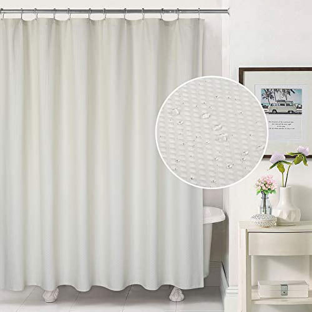 Shower Curtain, Soft Microfiber Fabric Shower Curtain or Liner for ...