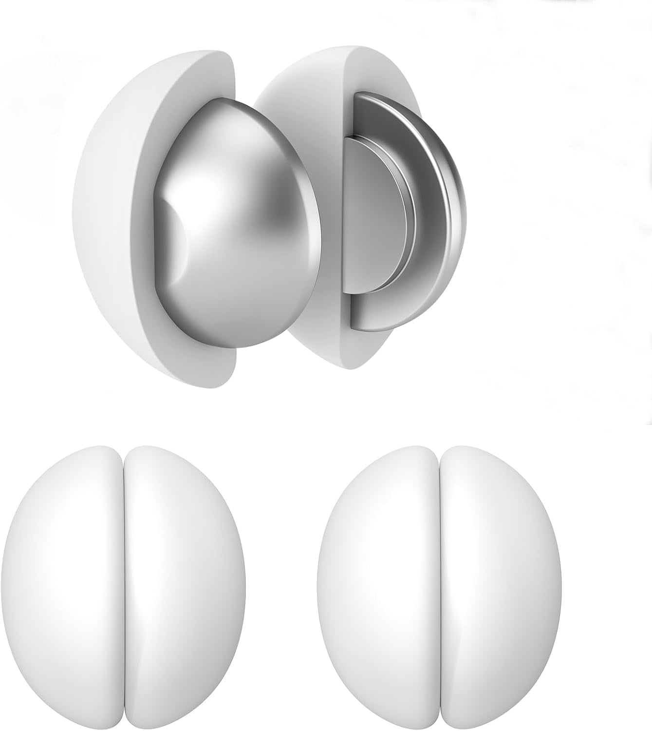 Shower Curtain Weights, Heavy-Duty Magnetic Weights Bottom with ...