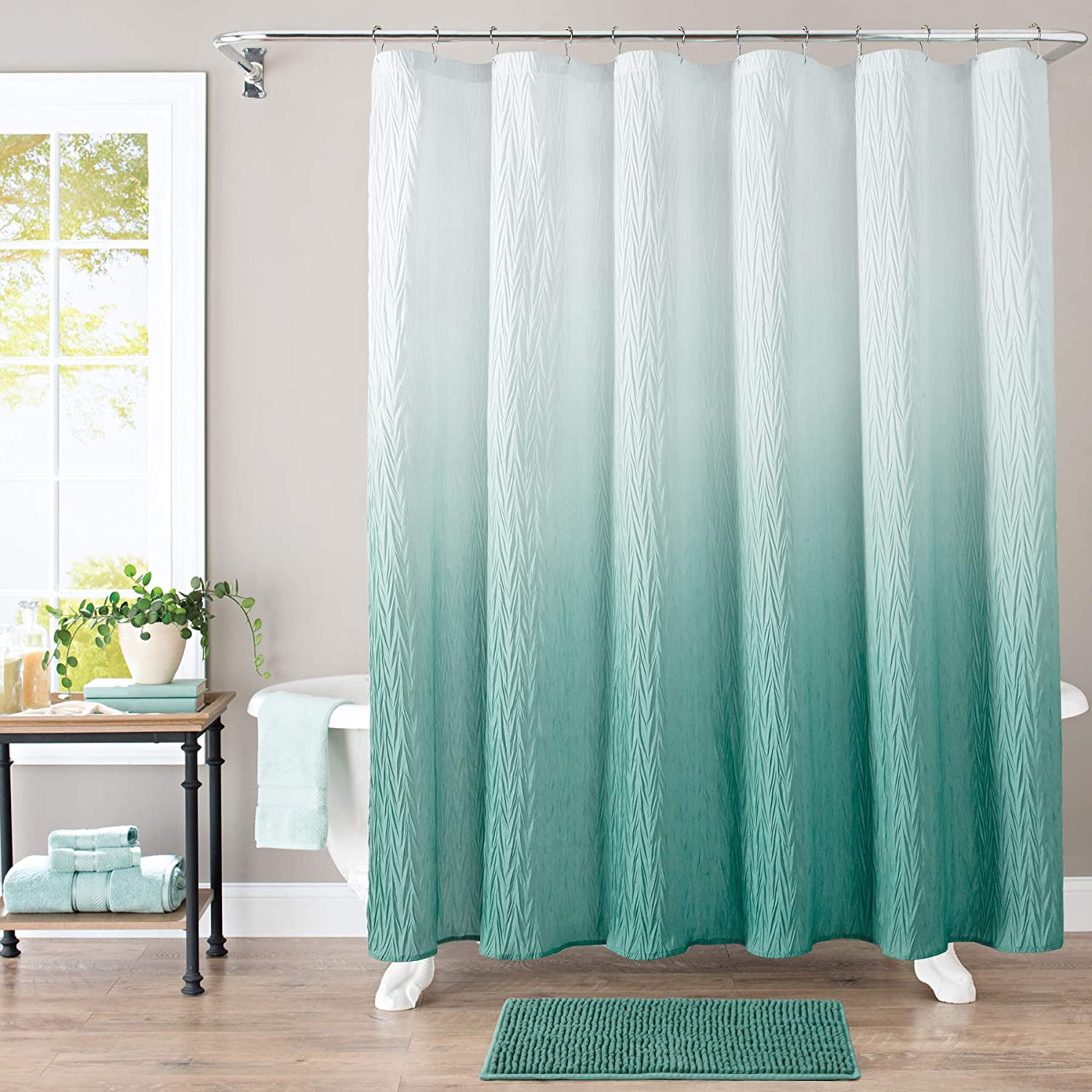 Shower Curtain for Bathroom 72 x 72 Inch Shower Curtains in Bath with ...
