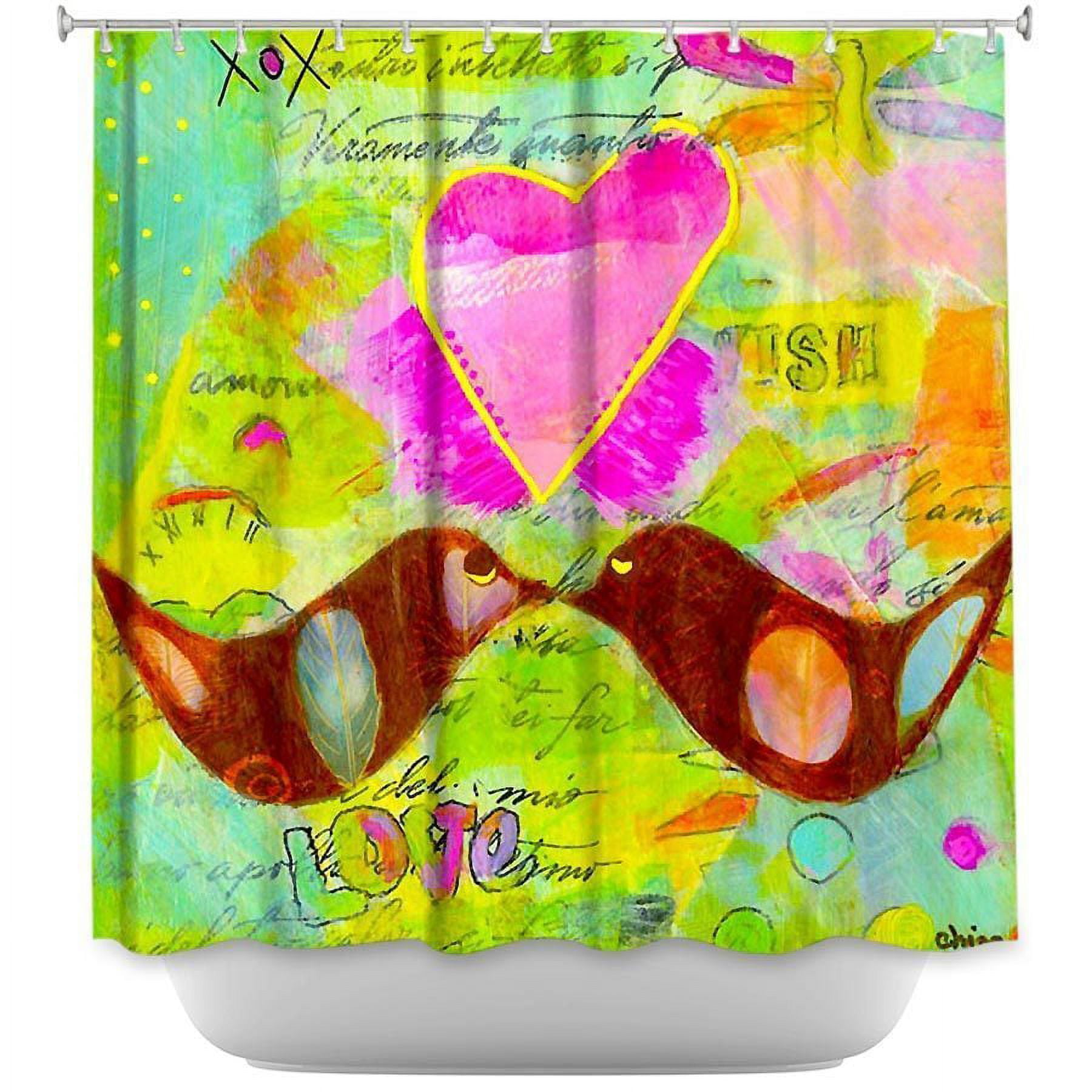 Shower Curtains 70" x 73" from DiaNoche Designs by China Carnella ...