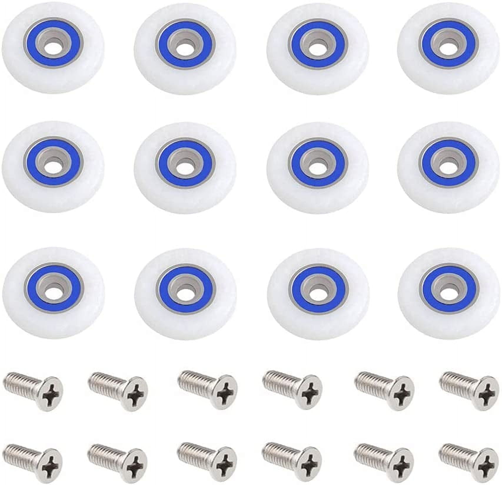 Shower Door Caster 12 Pieces 27mm Shower Door Casters Shower Door ...