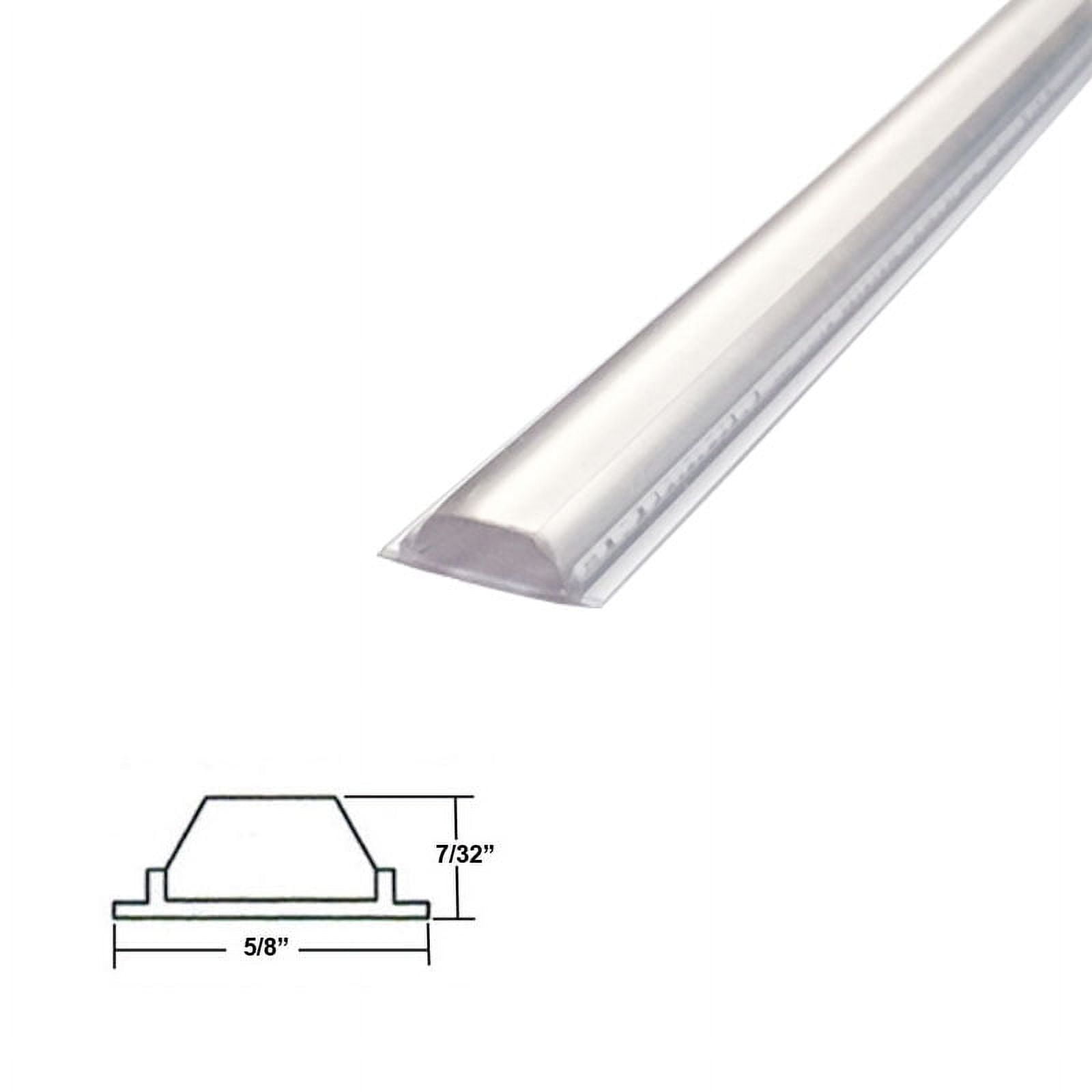 Shower Door Clear Slider Jamb Wall Bumper Vinyl 78" Long - Walmart.com