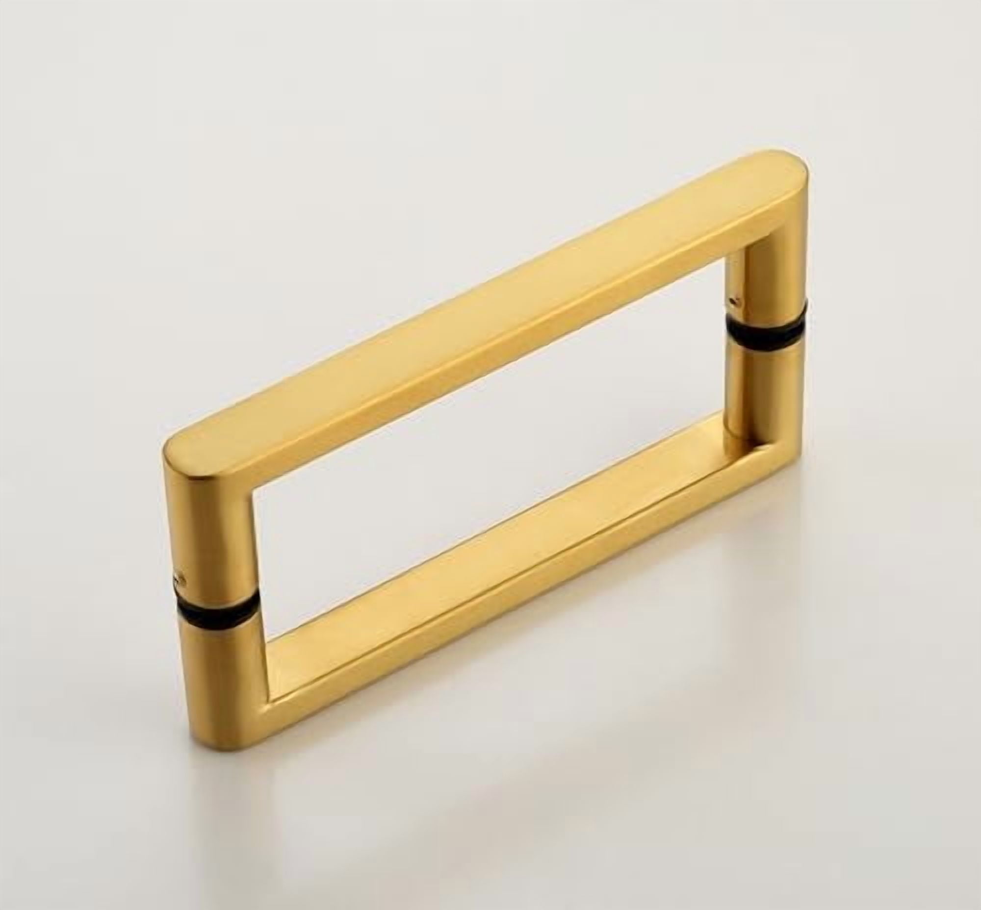 Shower Door Handle 8 inches/203mm Round Corner Back to Back Double Side ...