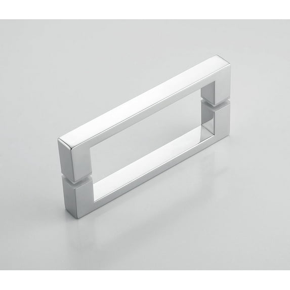 Shower Door Handle Stainless Steel 152mm/6 inches Square Corner Back to ...