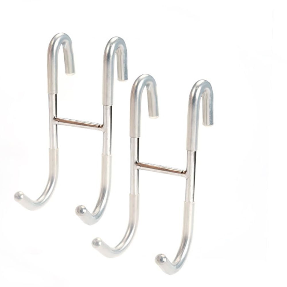 Shower Door Hooks, Elegant Silver Finish Stainless Steel Towel Hooks ...