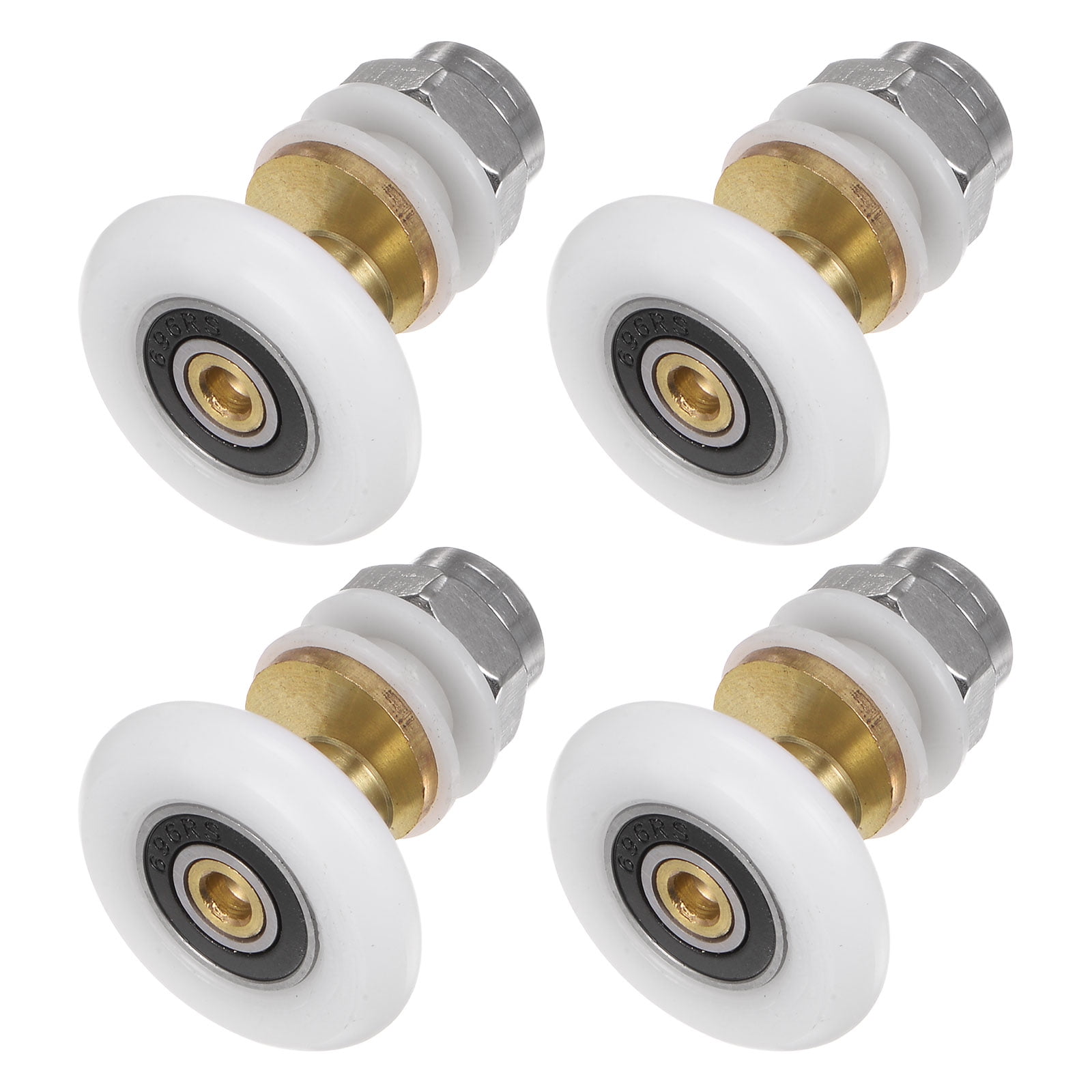 Shower Door Roller Runner Wheel 27mm Dia. Replacement Part Bathroom ...