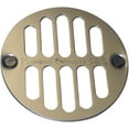 Shower Drain, 3-1/2-In. Stainless Steel, With 2-In. Female Iron Pipe ...