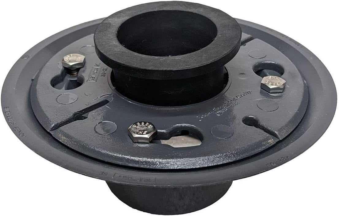 Shower Drain Base for Linear Square Shower Drains Plastic PVC Floor ...