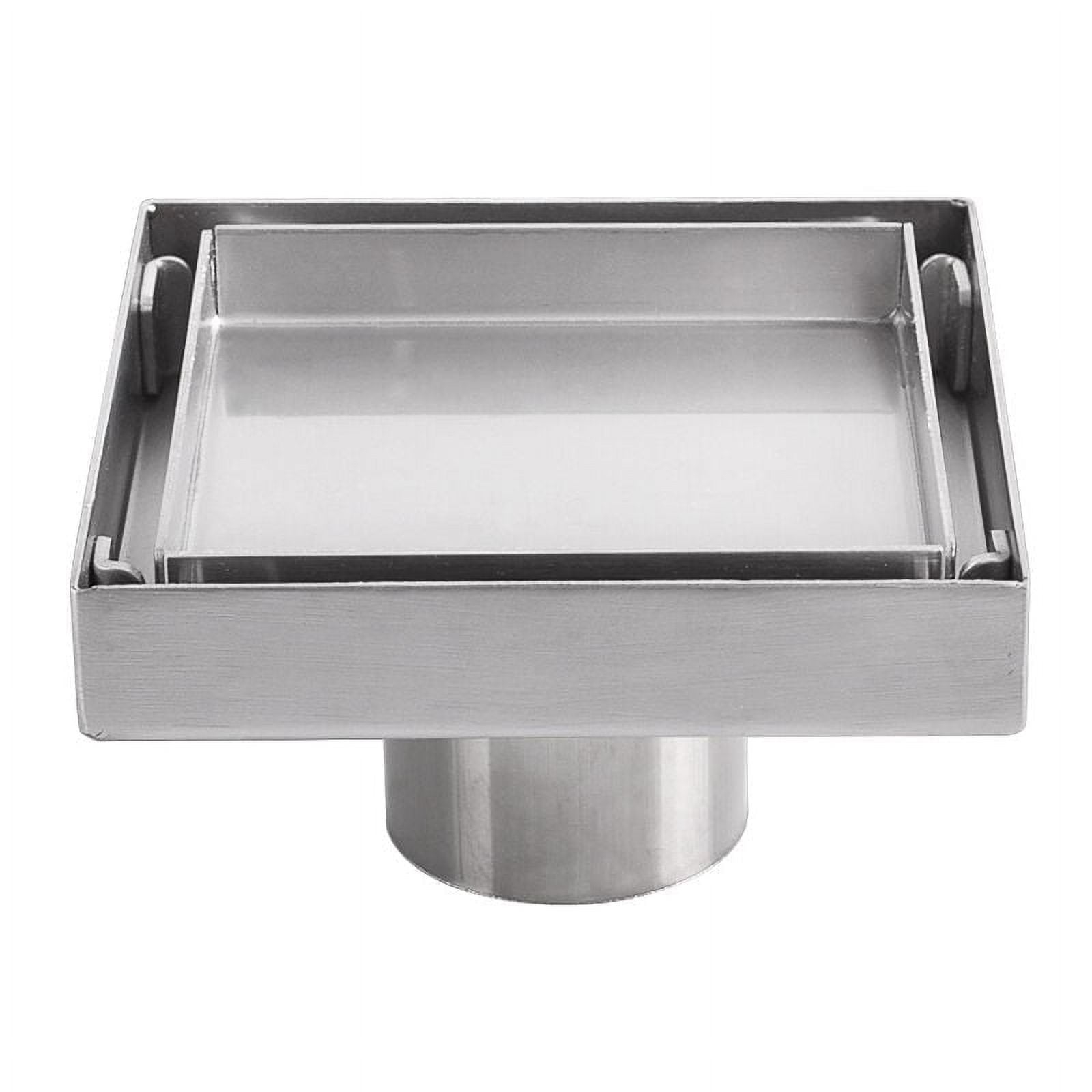 Shower Drain With High Drainage Capacity, Invisible And Seamless Look ...