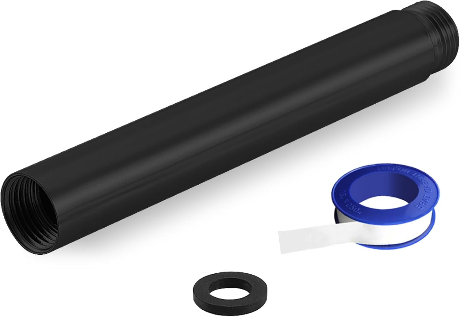 Shower Extension Arm, Solid Stainless Steel Shower Pipe Extension with ...