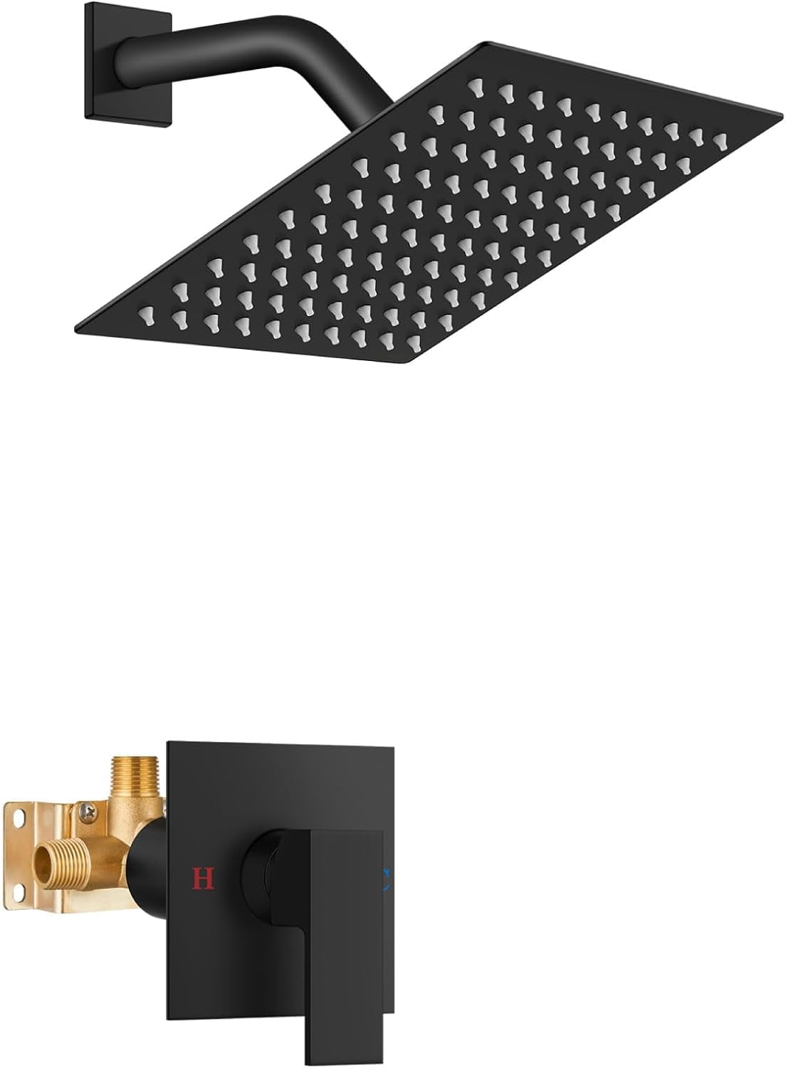 Shower Faucet Set Bathroom Rain Shower System SUS304 Stainless Steel ...