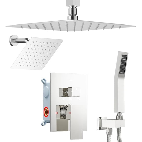 Shower Faucet Set Shower Systems Way Shower Faucet with in Handheld ...