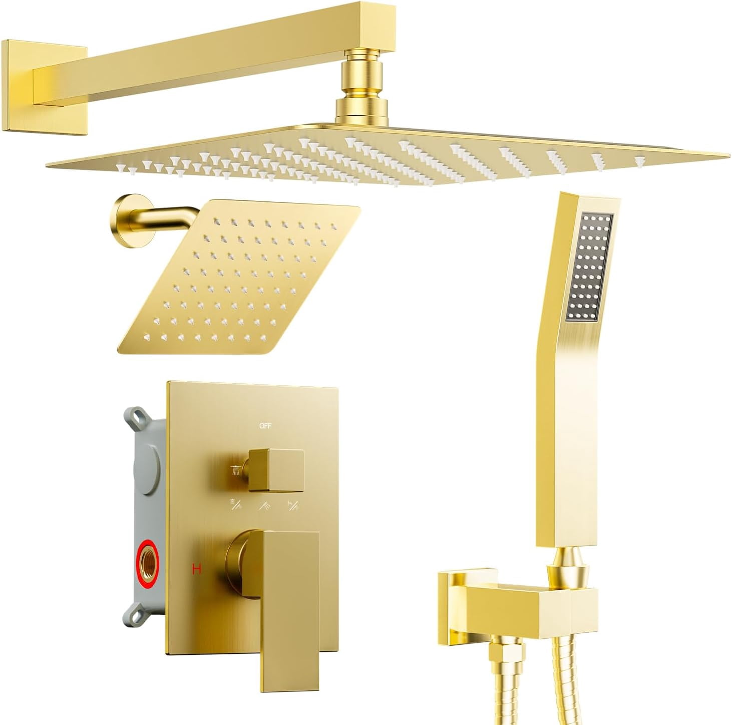 Shower Faucet Set Shower Systems Way Shower Faucet with in Handheld ...