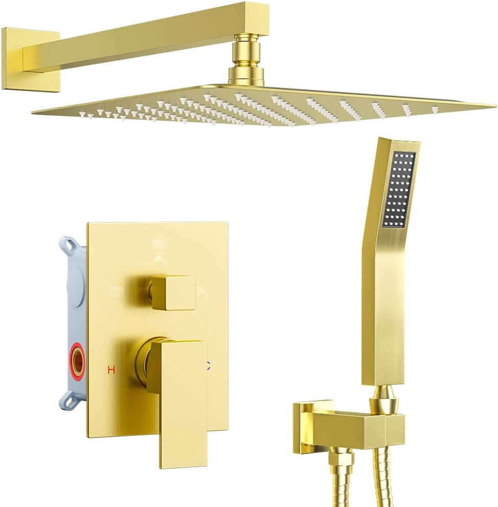 Shower Faucet Set Shower Systems Way Shower Faucet with in Handheld ...