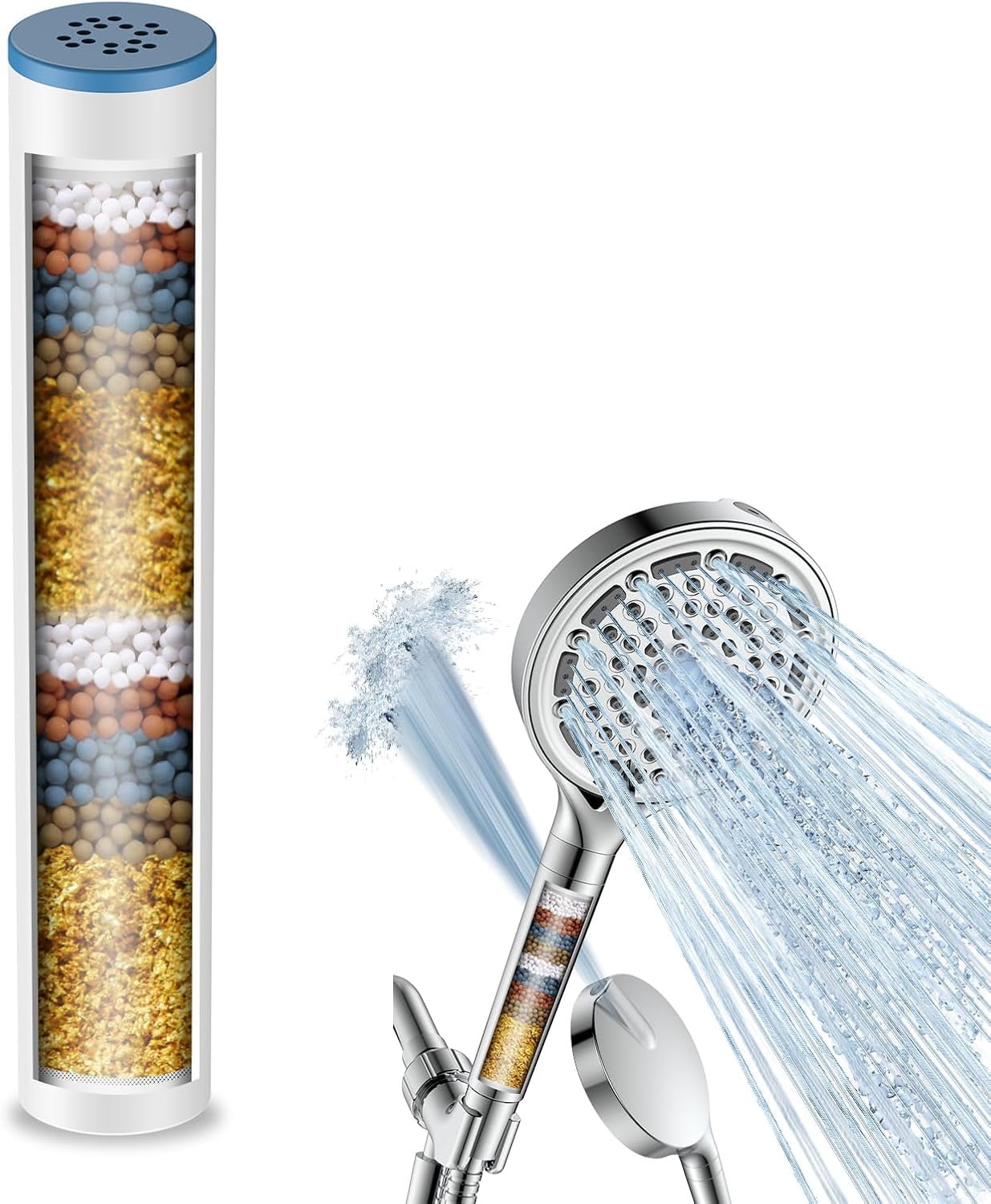 Shower Filter Replacement Cartridge for B56116 Series Handheld Shower ...