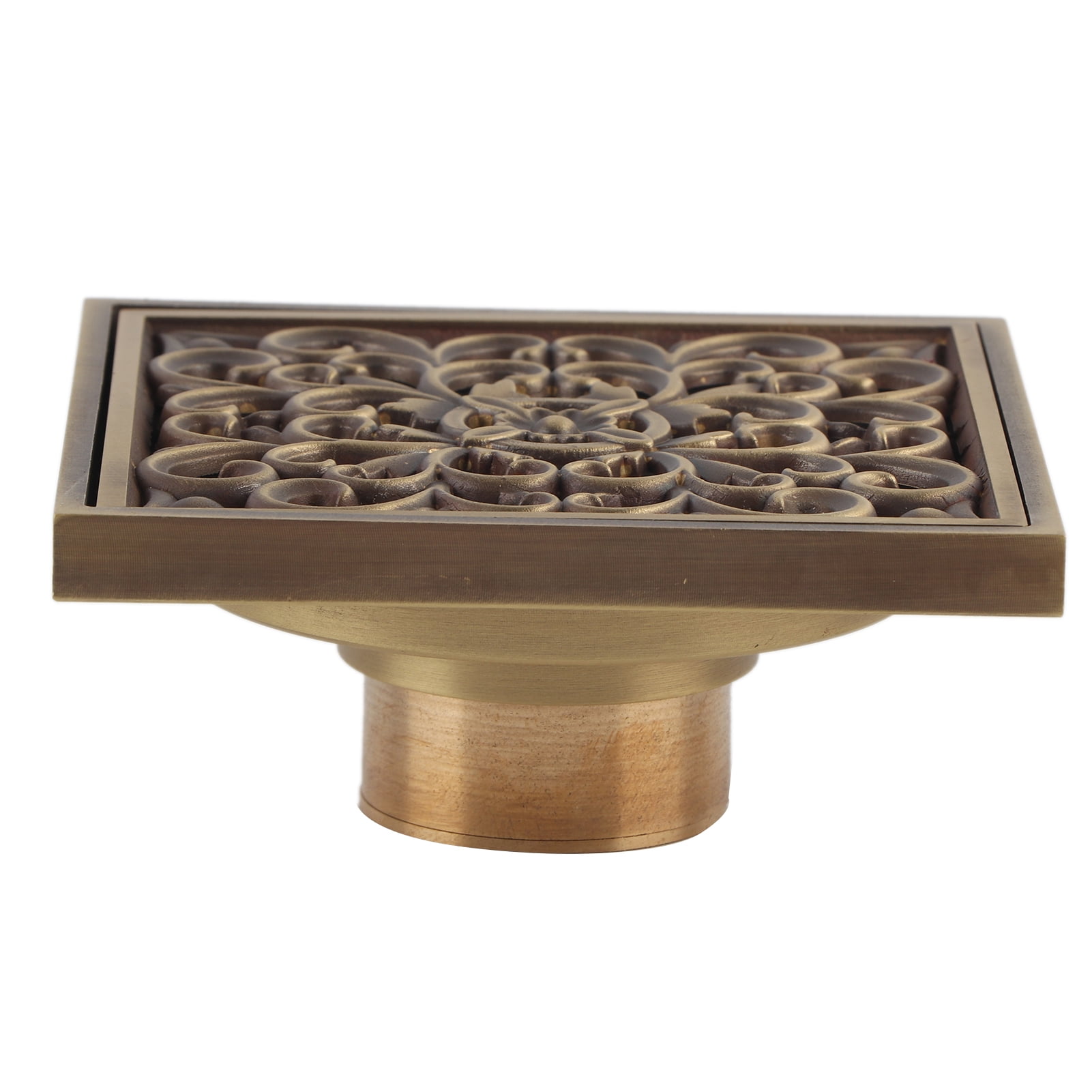 Shower Floor Drain, 10cm Shower Drain Siphon with Odor Stop and Hair ...