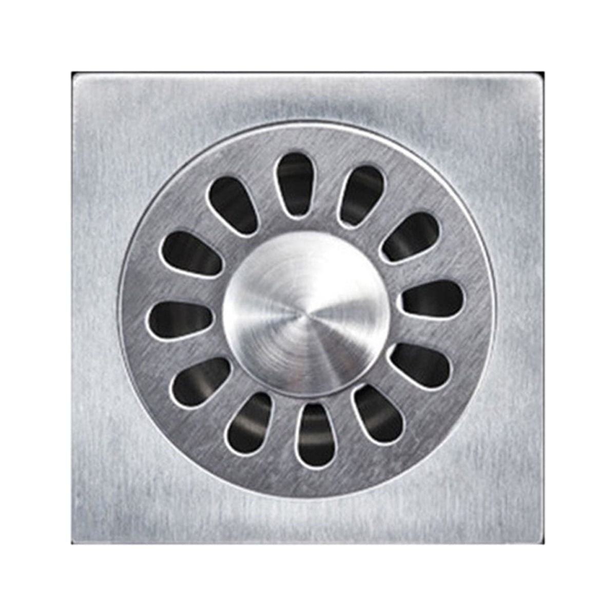 Shower Floor Drain Thick Stainless Steel Square Waste Gate Shower ...