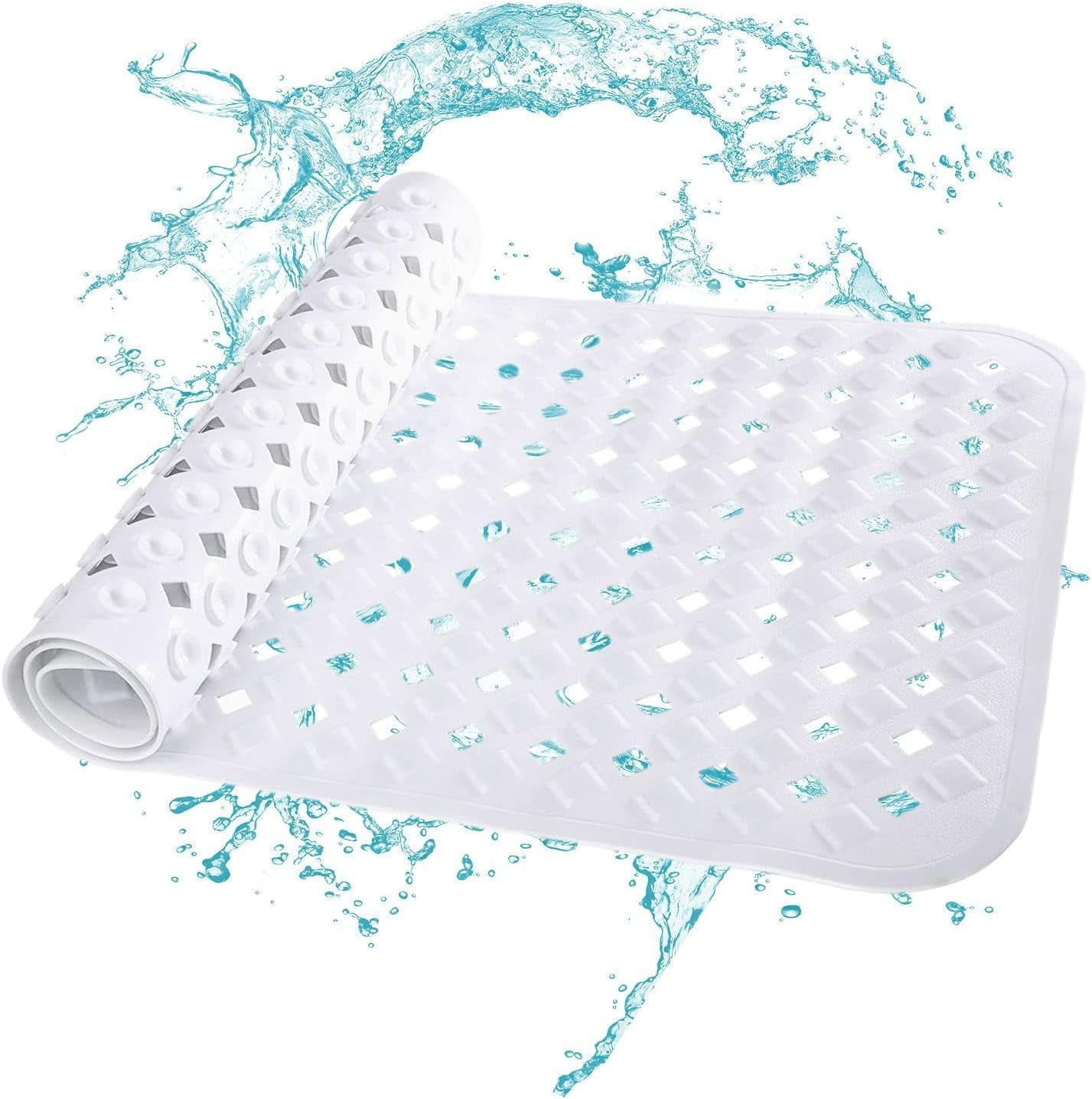 Shower Floor Mat - Suction Bathtub Mat for Stable Shower - Home Tub Mat ...