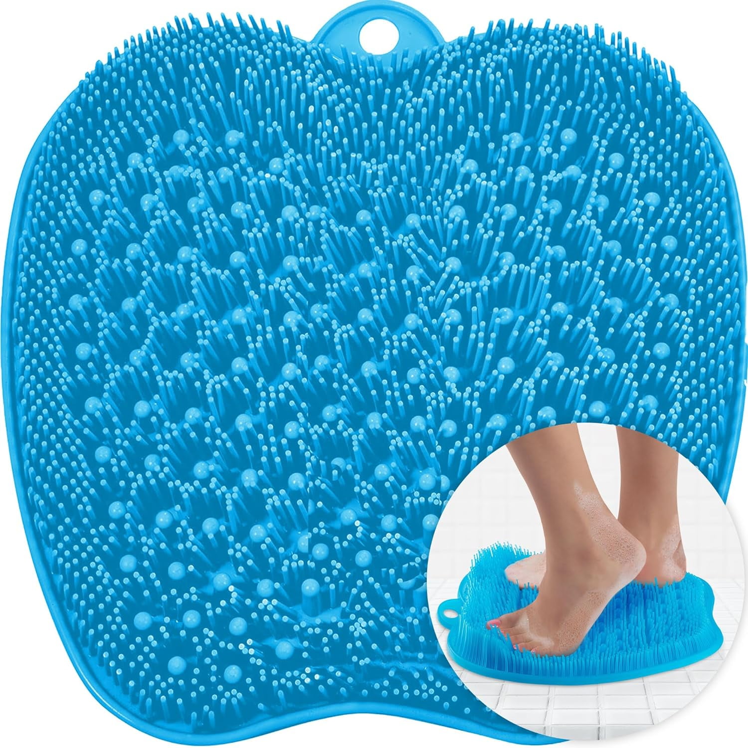 Shower Foot Massager Scrubber & Cleaner - Improves Foot Circulation ...