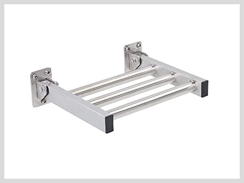 Shower Foot Rest and Shaving Pedestal - Wall Mount Folding Shower Ledge ...