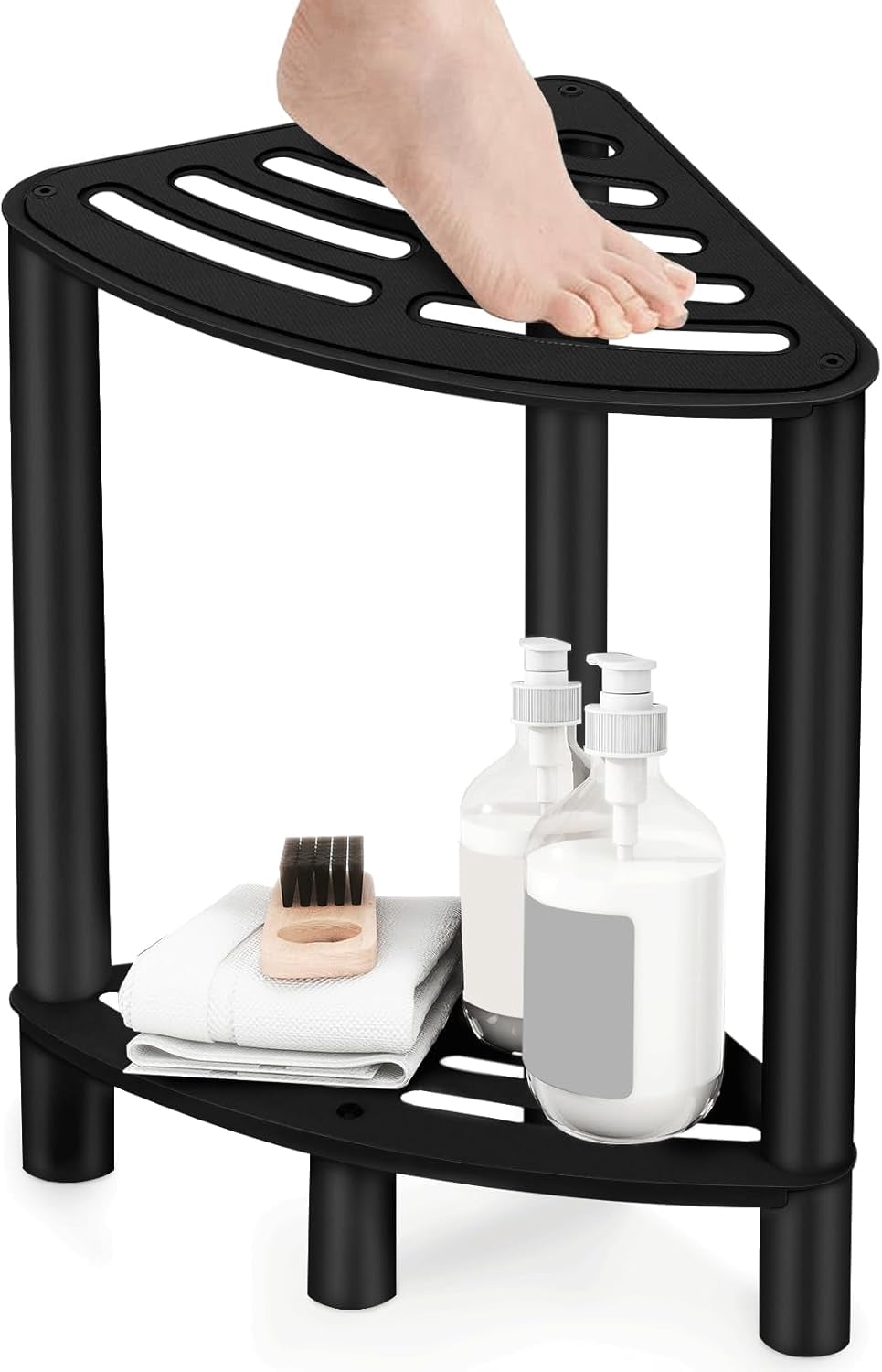 Shower Foot Rest, Shower Stool for Inside Shower, Stainless Steel ...