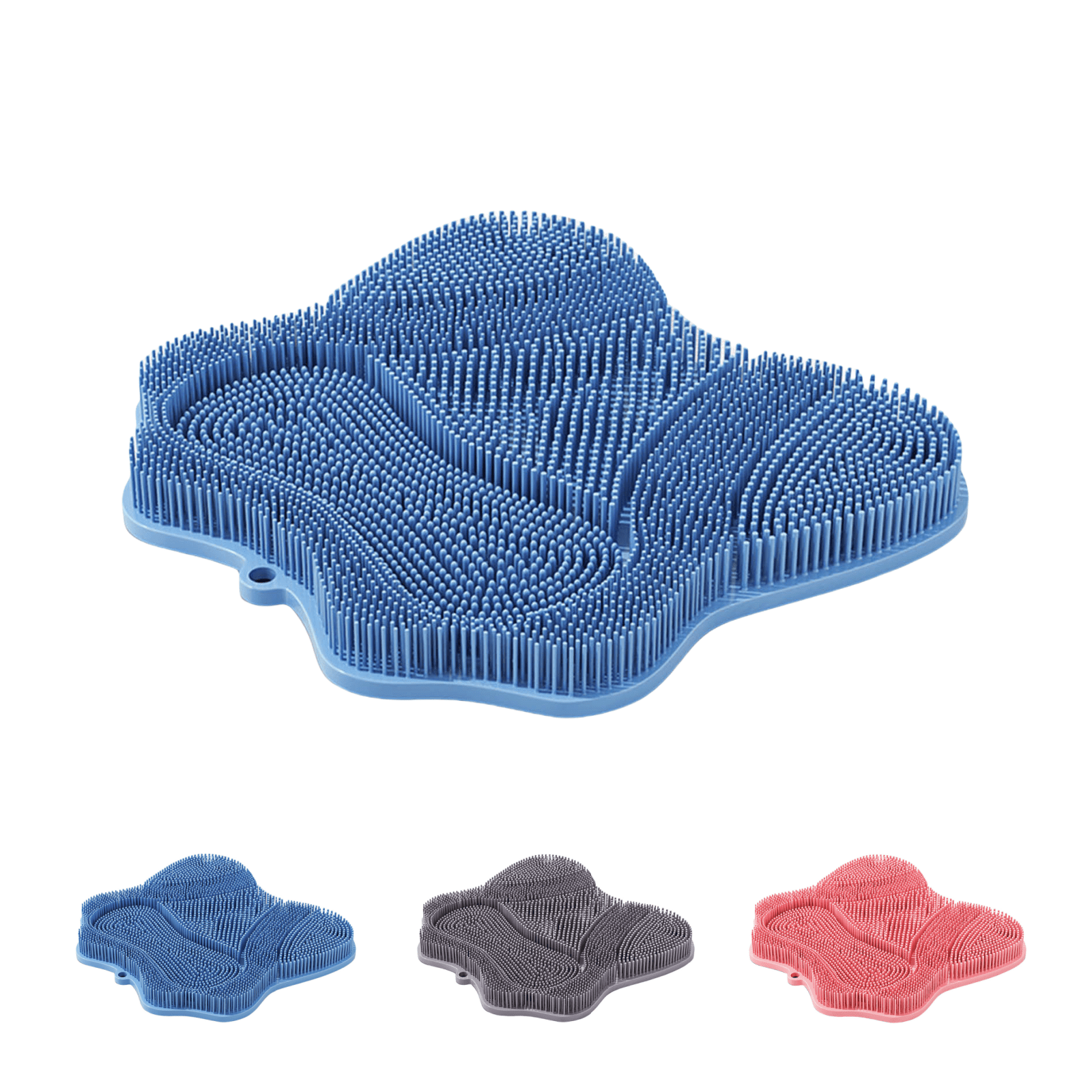 Shower Foot Scrubber Mat with Non-Slip Suction Cups - 2025 New Foot ...