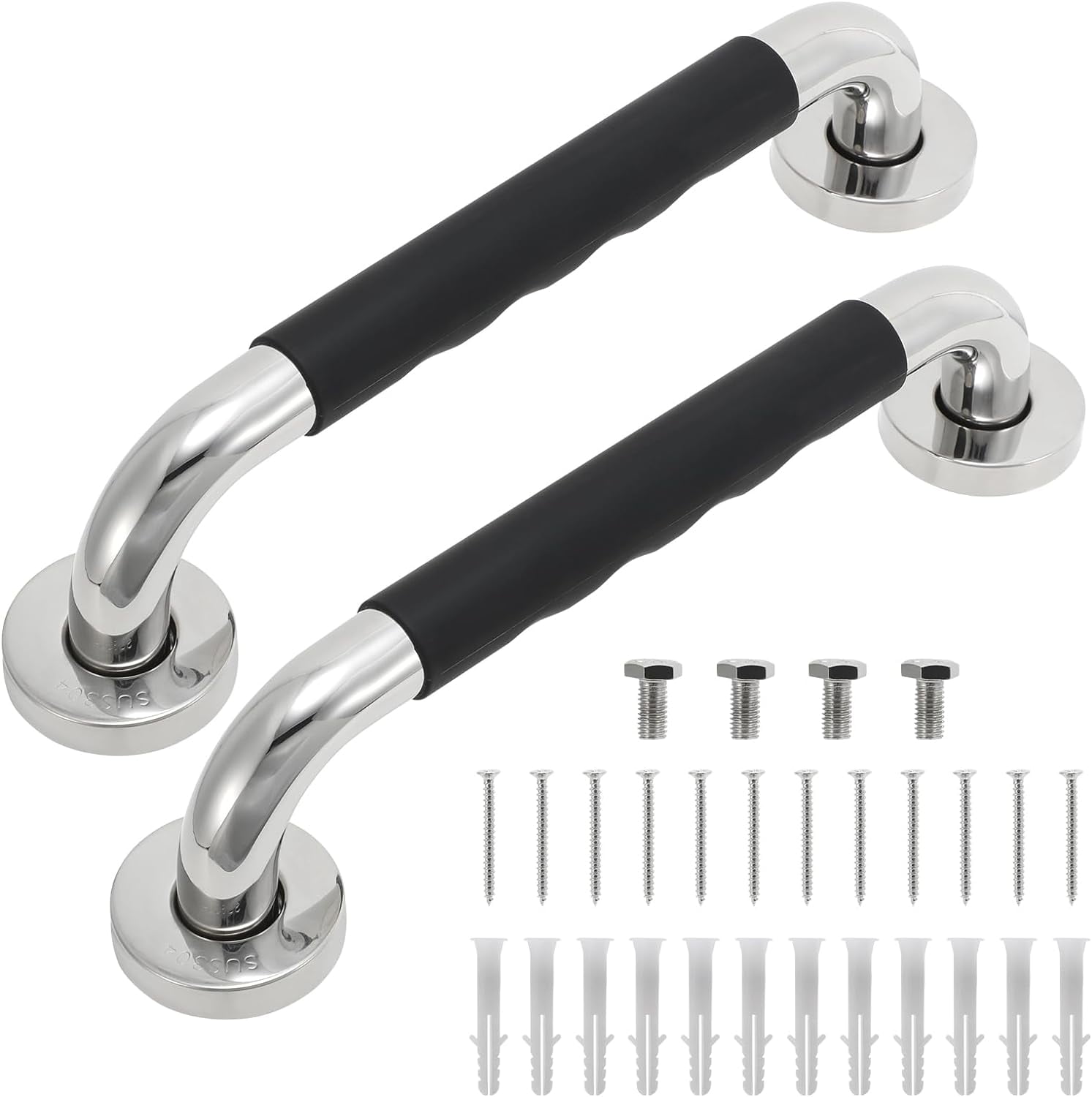 Shower Garb Bars,16 inches Grab Bars for Bathtubs Showers,Stainless ...