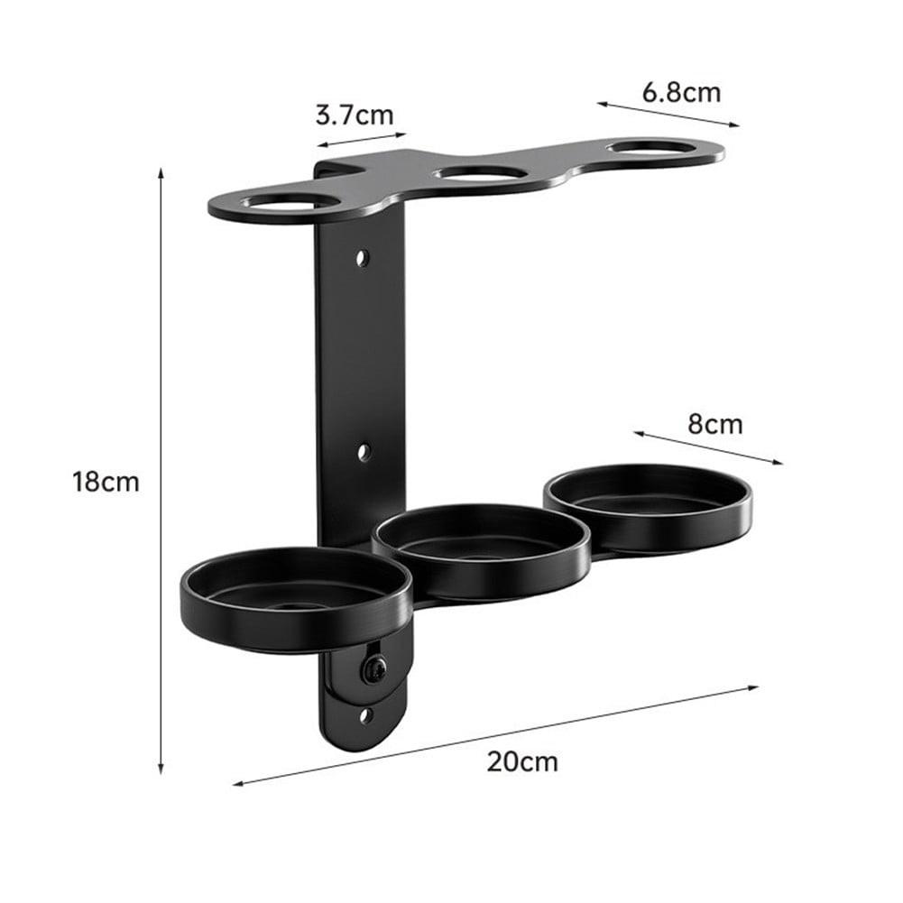 Shower Gel Bottle Stainless Steel Soap Dispenser Holder Wall No Drill ...