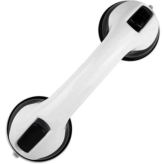 Shower Handle with Strong Hold Suction Cup Grip Grab in Bathroom Bath ...