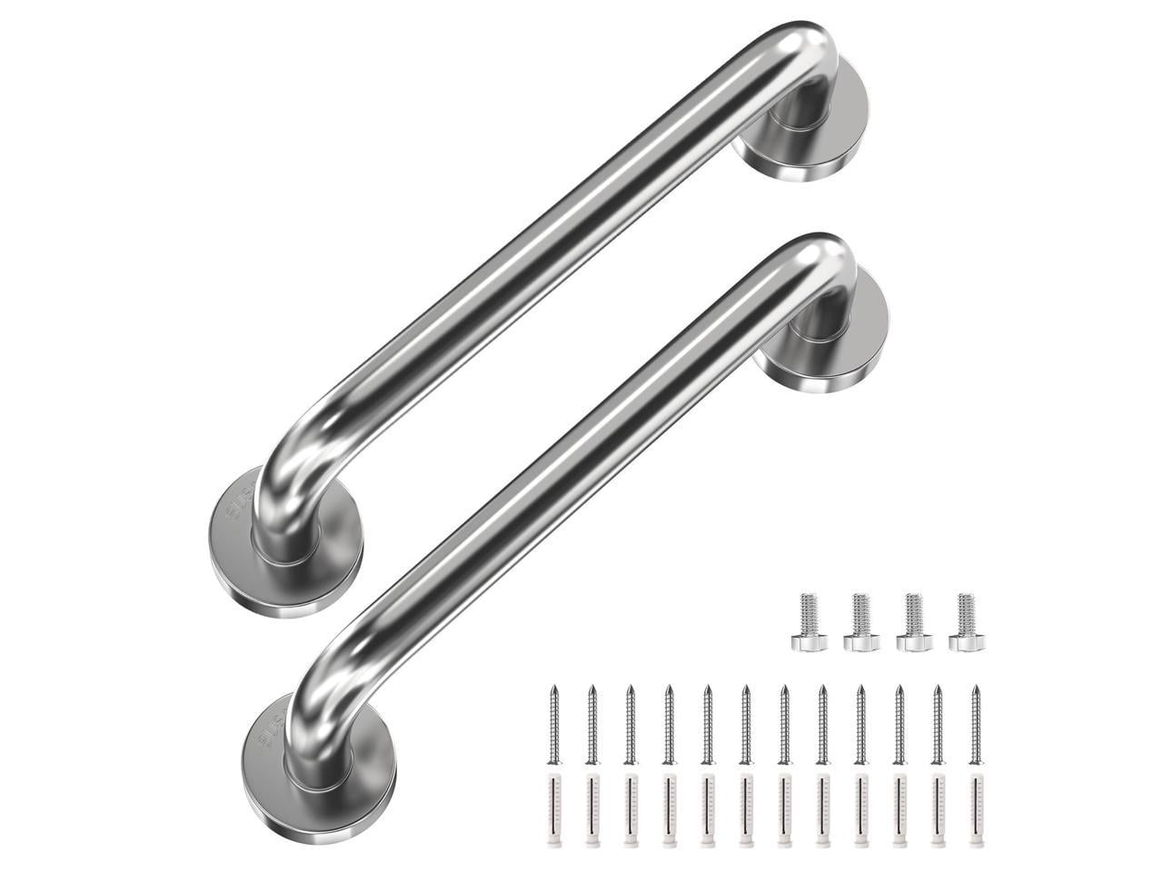 Stainless Steel Shower Grab Bars for Bathtubs, Elderly, Handicap, Kids ...