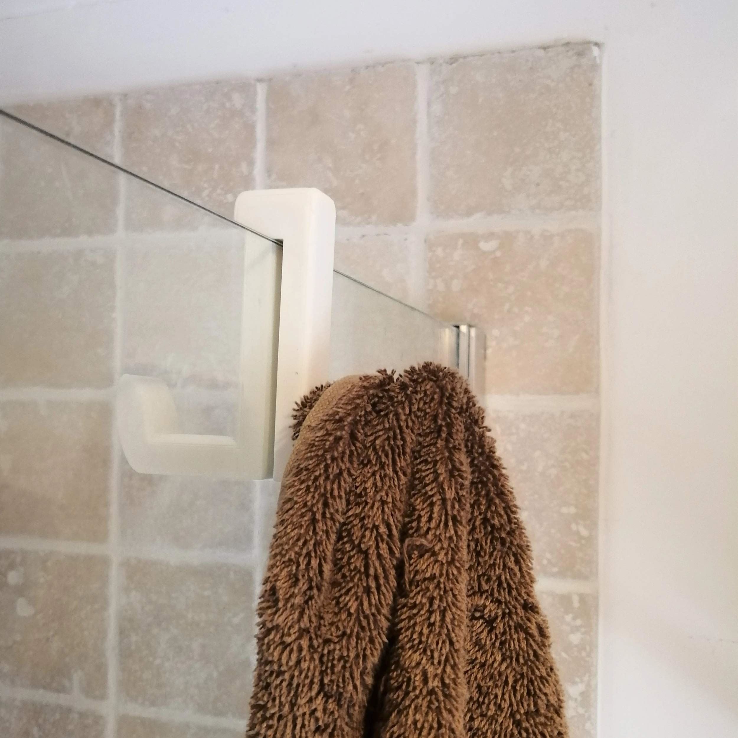 Shower Hanger Dual : Ideal for towels etc for 8mm Glass showers ...