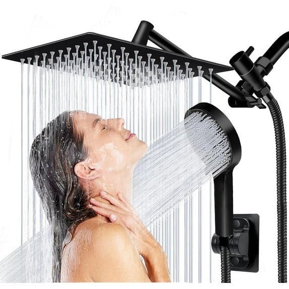 Shower Head, 8 inch Multifunction High Pressure Rain Shower Head with ...