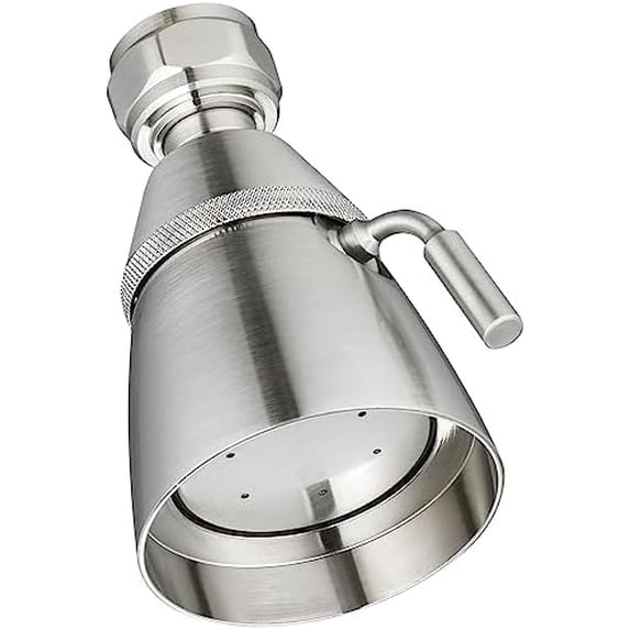 Shower Head, Brass High Flow Shower Sprayer Head, Adjustable Angle and ...