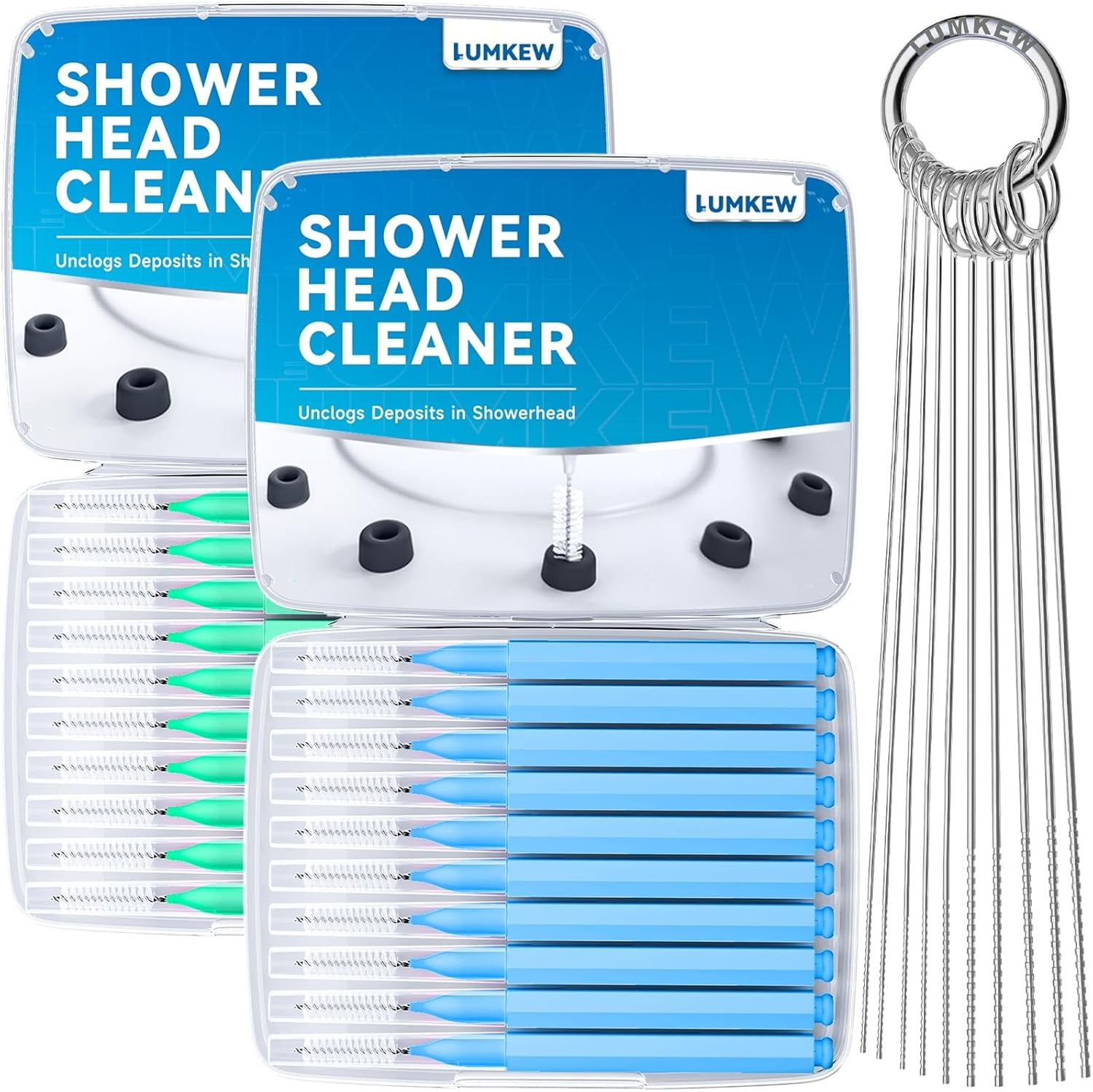 Shower Head Cleaner, Multiple Size Shower Head Cleaning Brush Picks for ...